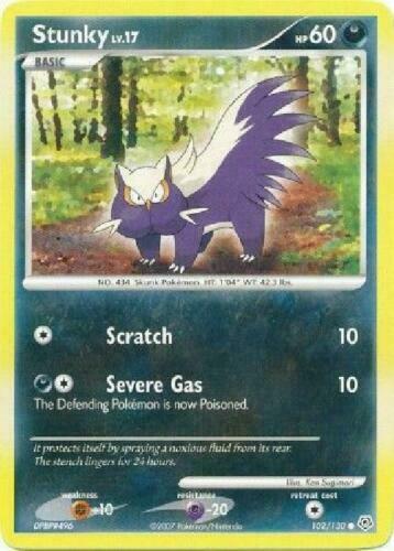 Stunky #102 Prices | Pokemon Diamond & Pearl | Pokemon Cards