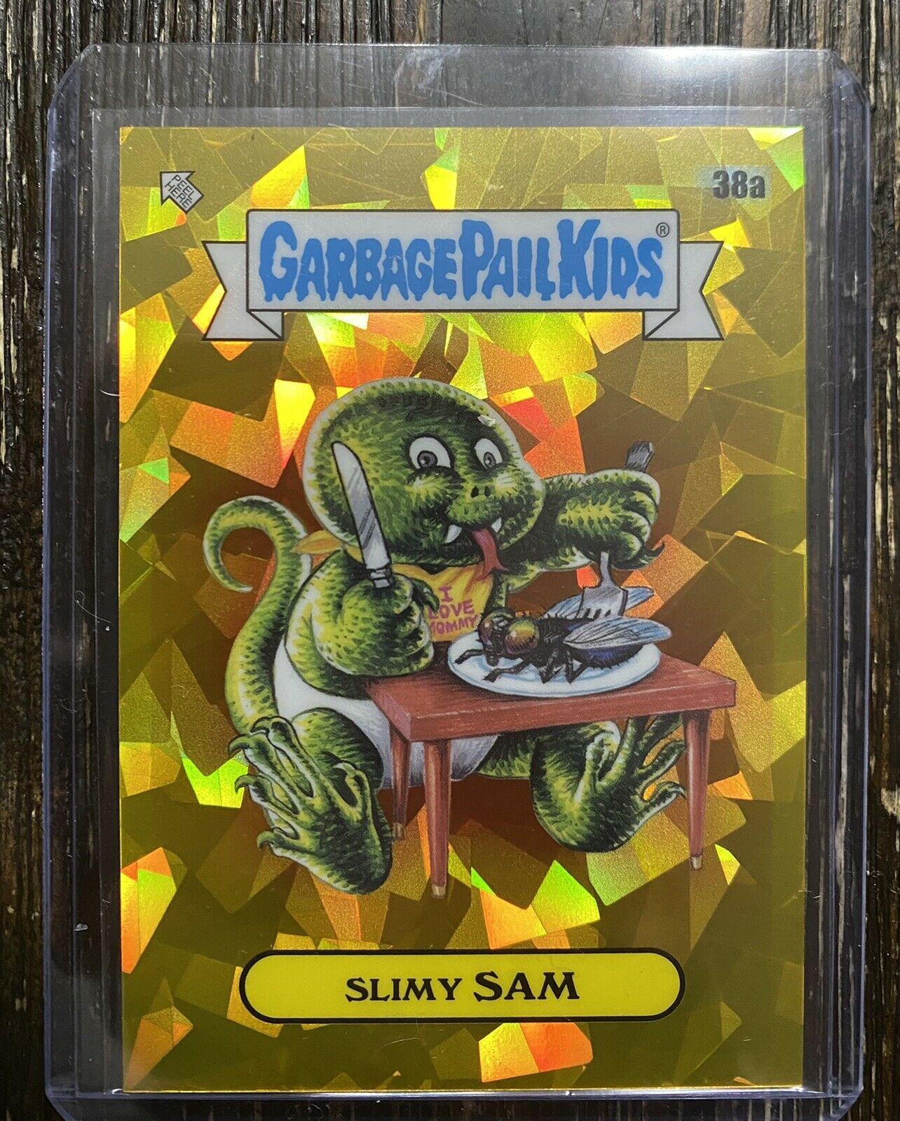 Slimy SAM [Gold] #38a Prices | Garbage Pail Kids 2020 Sapphire ...