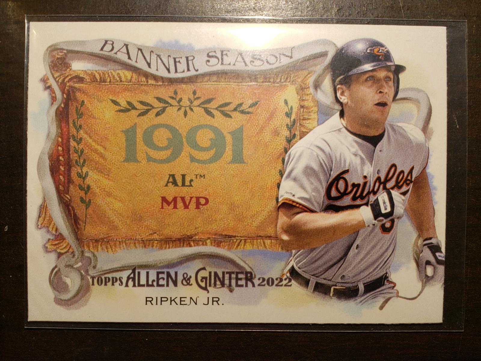 Cal Ripken Jr. | Ungraded | 2022 Topps Allen & Ginter Banner Seasons