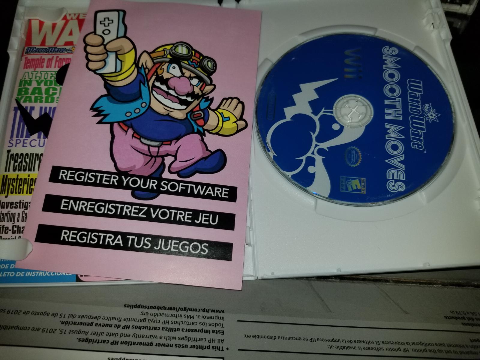 WarioWare: Smooth Moves | Item, Box, and Manual | Wii