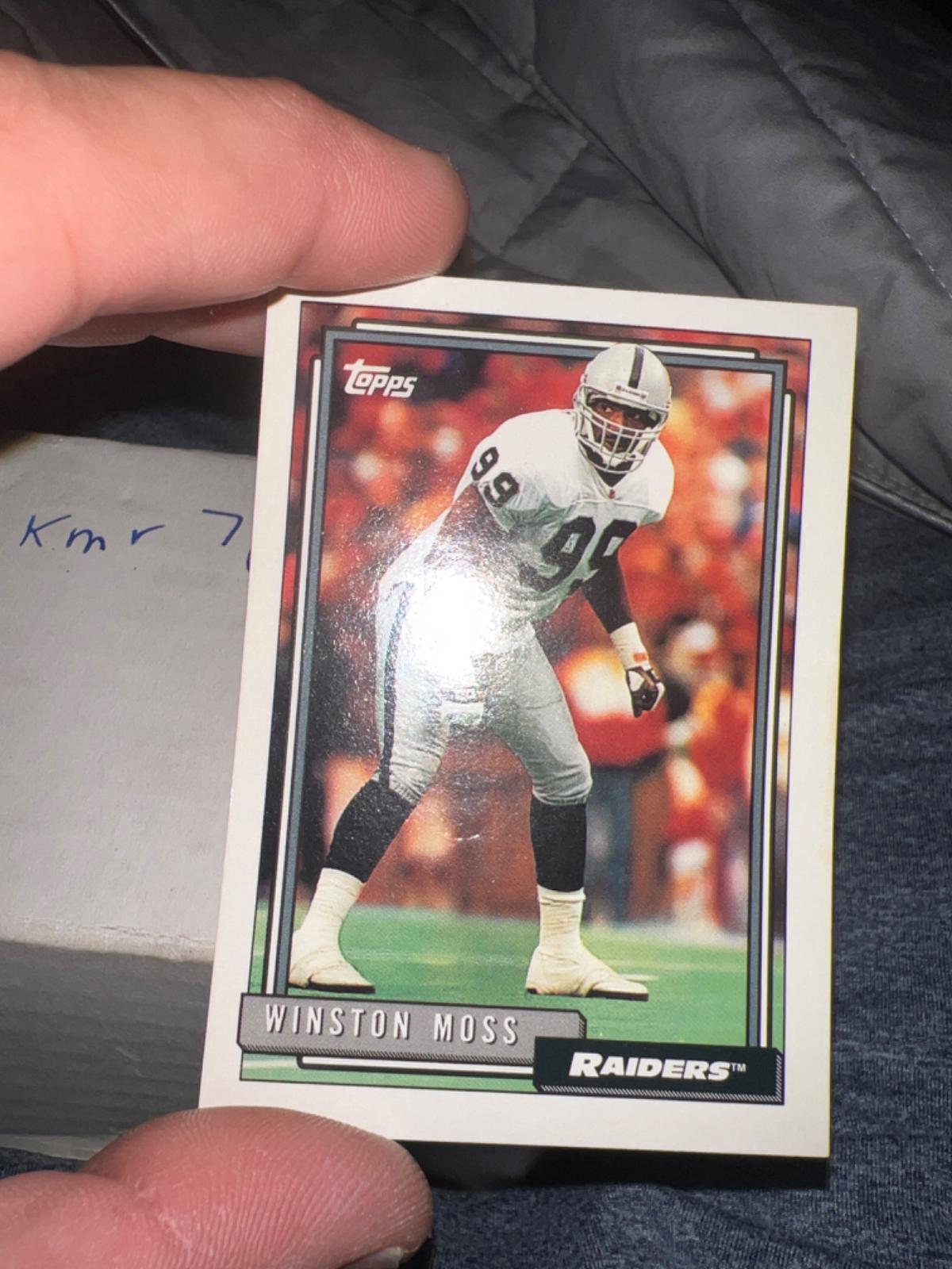 Winston Moss | Ungraded | 1992 Topps Gold