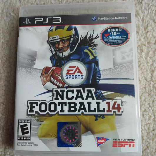 NCAA Football 14 | Item, Box, and Manual | Playstation 3