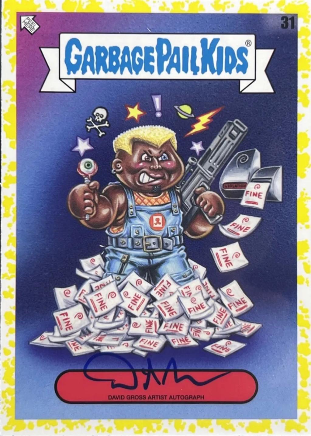 Simon Said [Gold Autograph] #31 Prices | Garbage Pail Kids ...