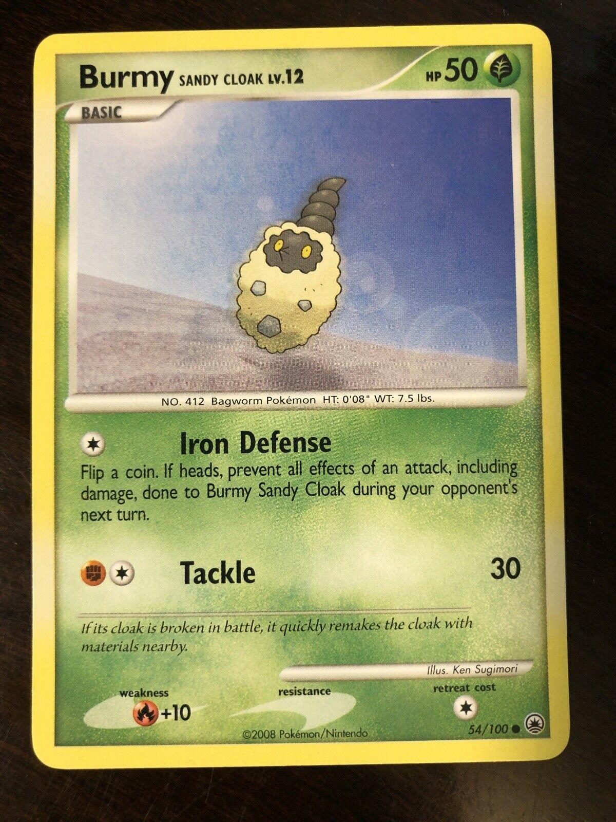 Burmy Sandy Cloak #54 Prices | Pokemon Majestic Dawn | Pokemon Cards