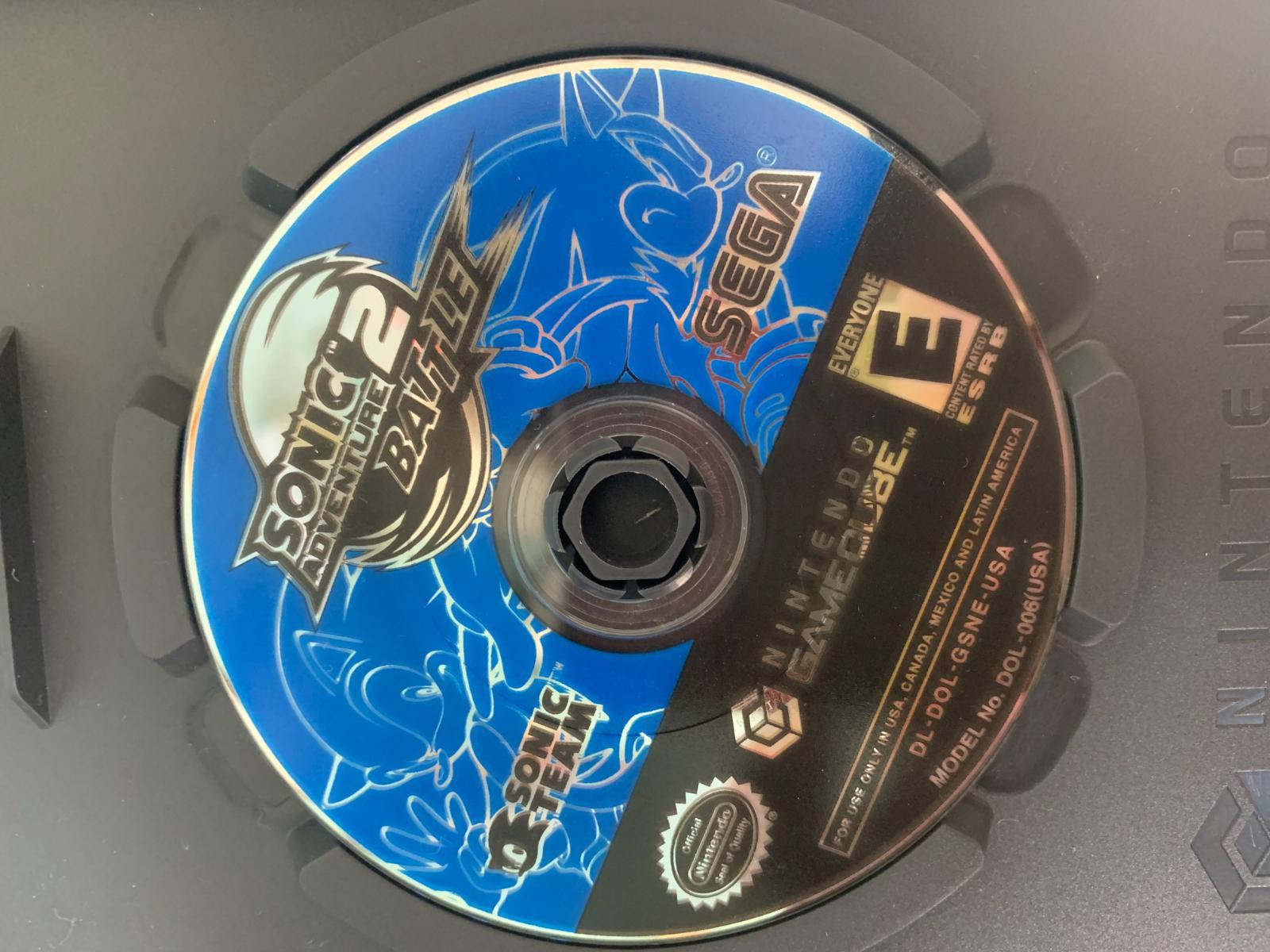 Sonic Adventure 2 Battle | Item, Box, and Manual | Gamecube