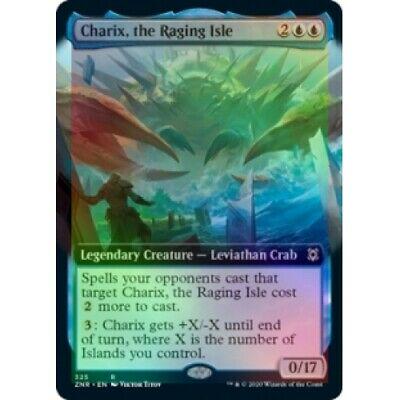 Charix, the Raging Isle [Extended Art Foil] Prices | Magic Zendikar ...