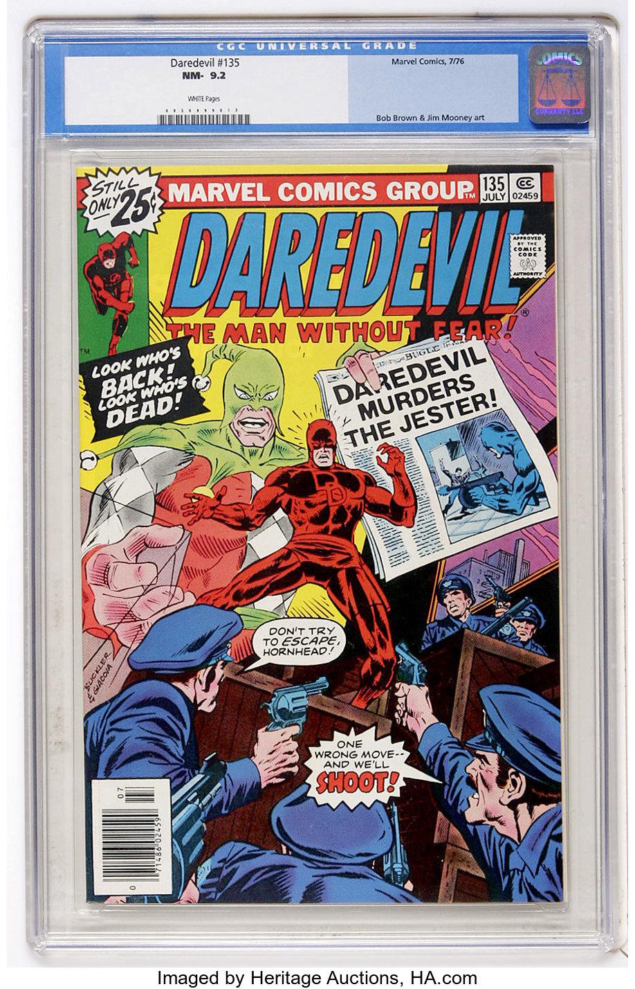 Daredevil [30 Cent ] #135 (1976) Prices | Daredevil Series