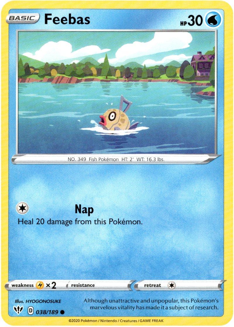 Feebas #38 Prices | Pokemon Darkness Ablaze | Pokemon Cards