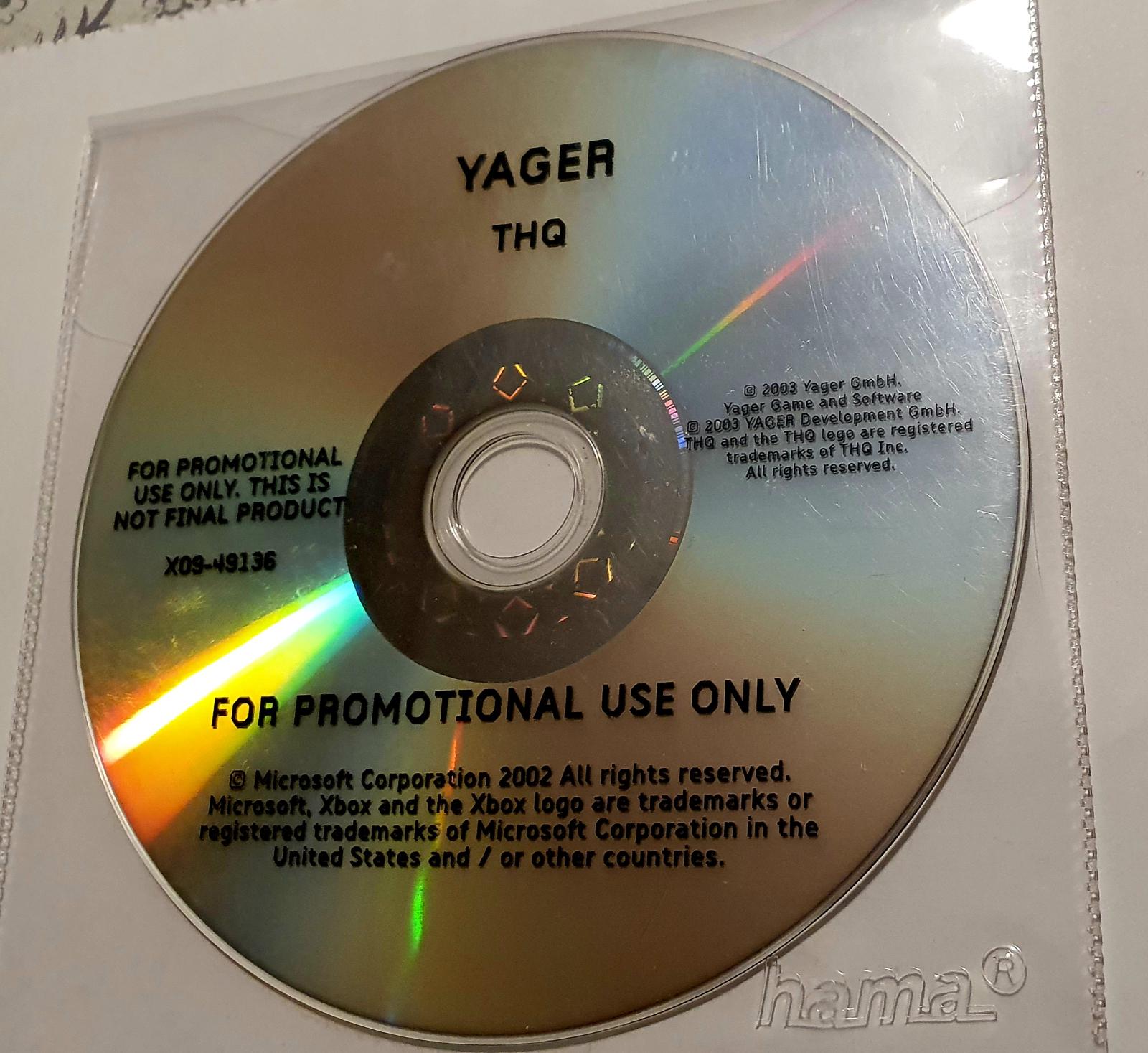 Yager [Promo] Prices PAL Xbox | Compare Loose, CIB & New Prices