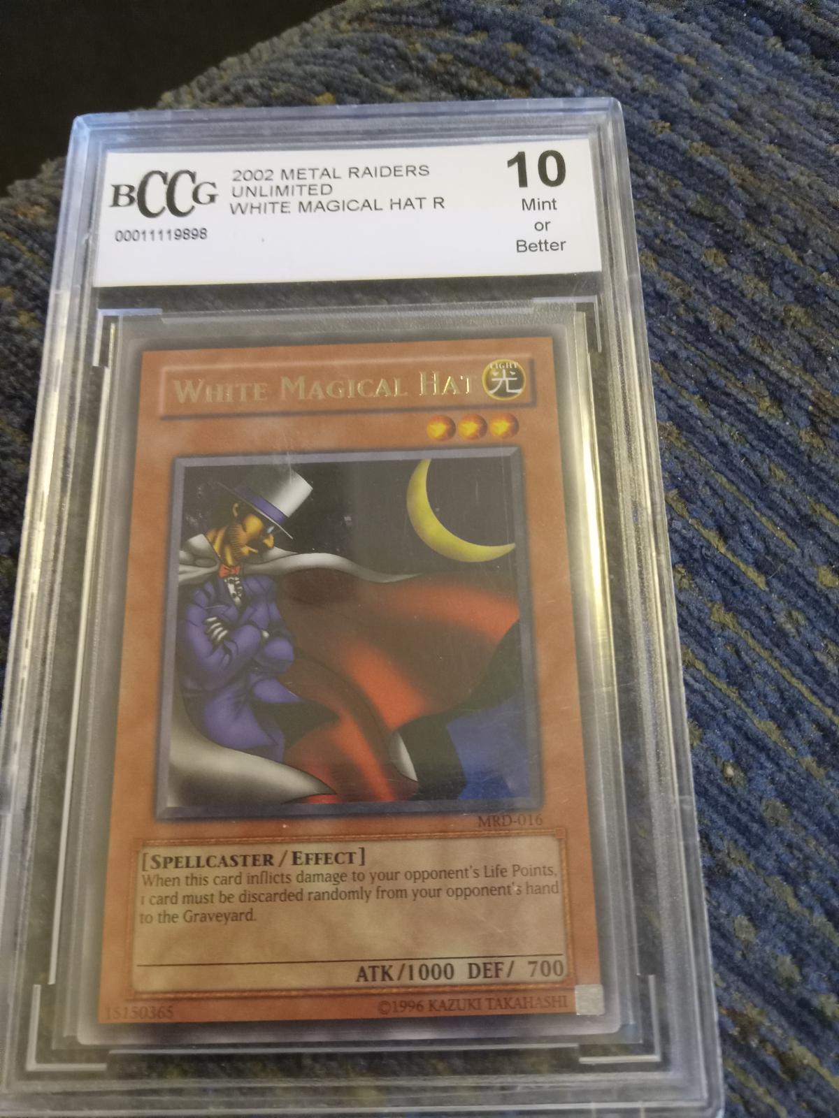 White Magical Hat | BGS 10 | YuGiOh Metal Raiders