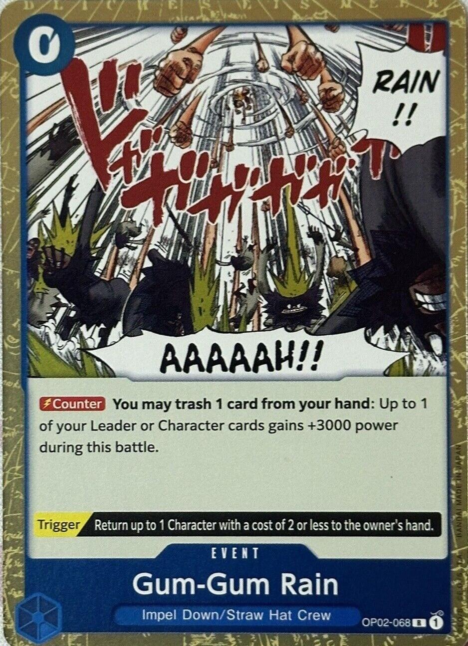 Gum-Gum Rain OP02-068 Prices | One Piece Paramount War | One Piece Cards