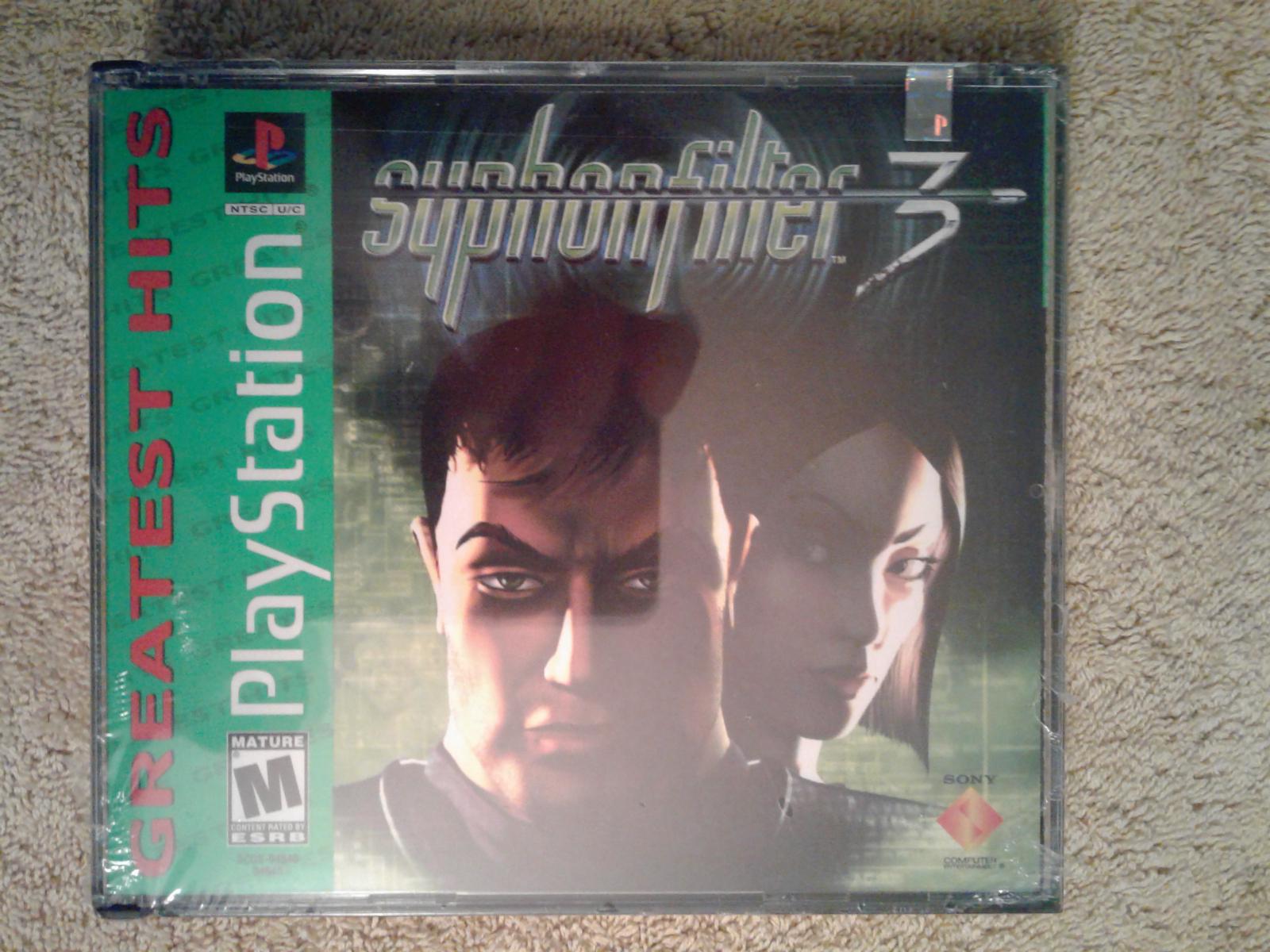 Syphon Filter 3 [Greatest Hits] | New Item, Box, and Manual | Playstation