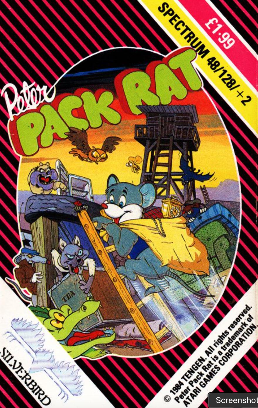 Peter Pack Rat Prices ZX Spectrum | Compare Loose, CIB & New Prices