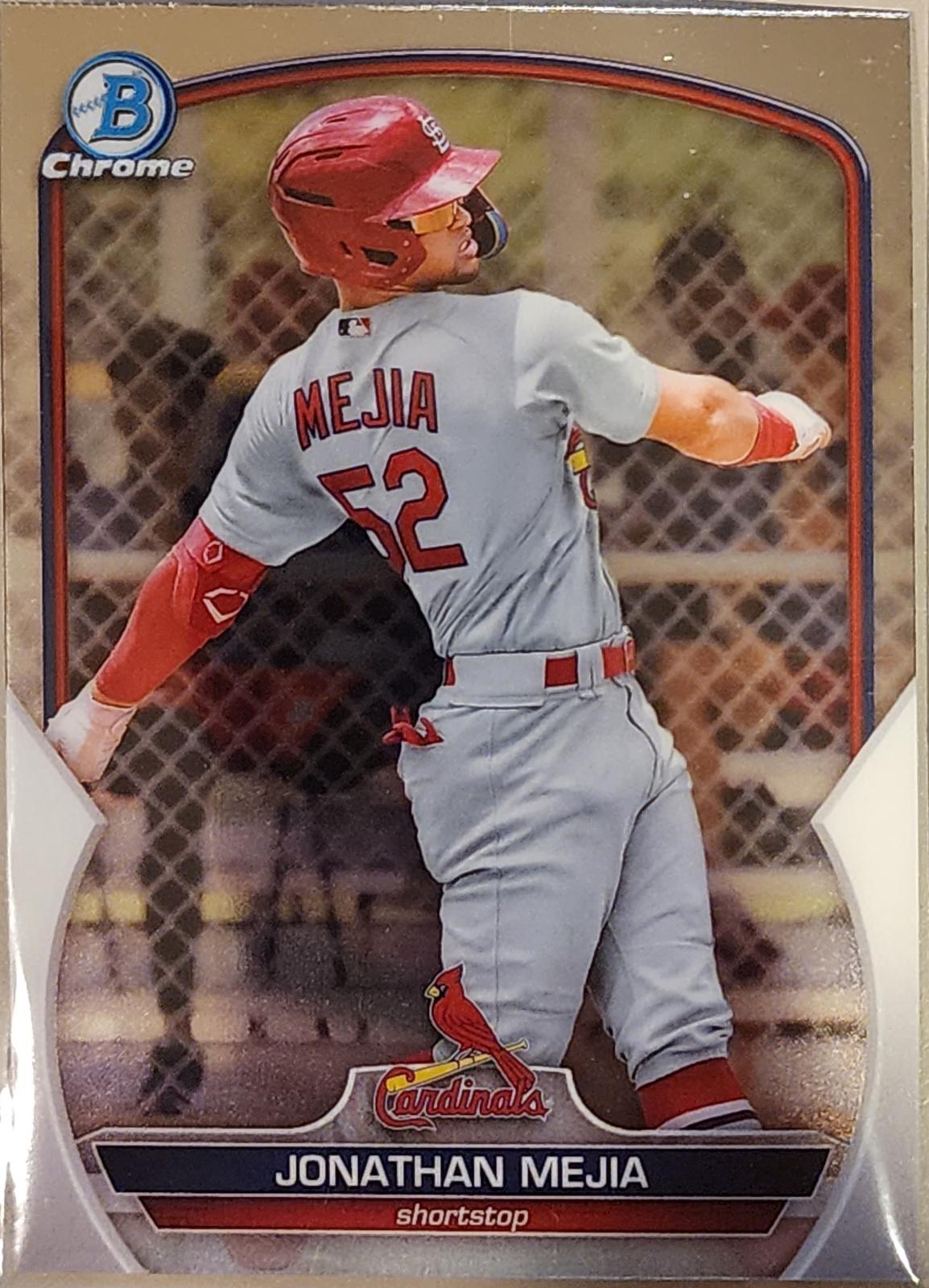 Jonathan Mejia #BCP-15 Prices | 2023 Bowman Chrome Prospects | Baseball Cards