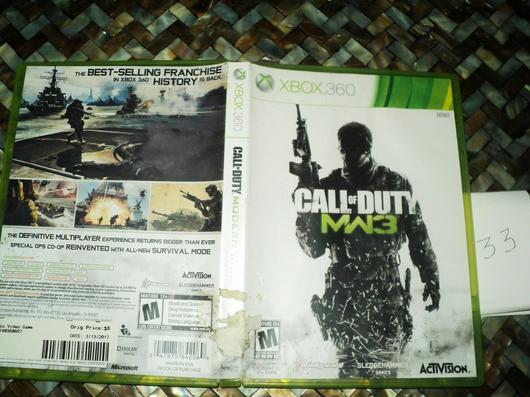 Call of Duty Modern Warfare 3 | Item, Box, and Manual | Xbox 360