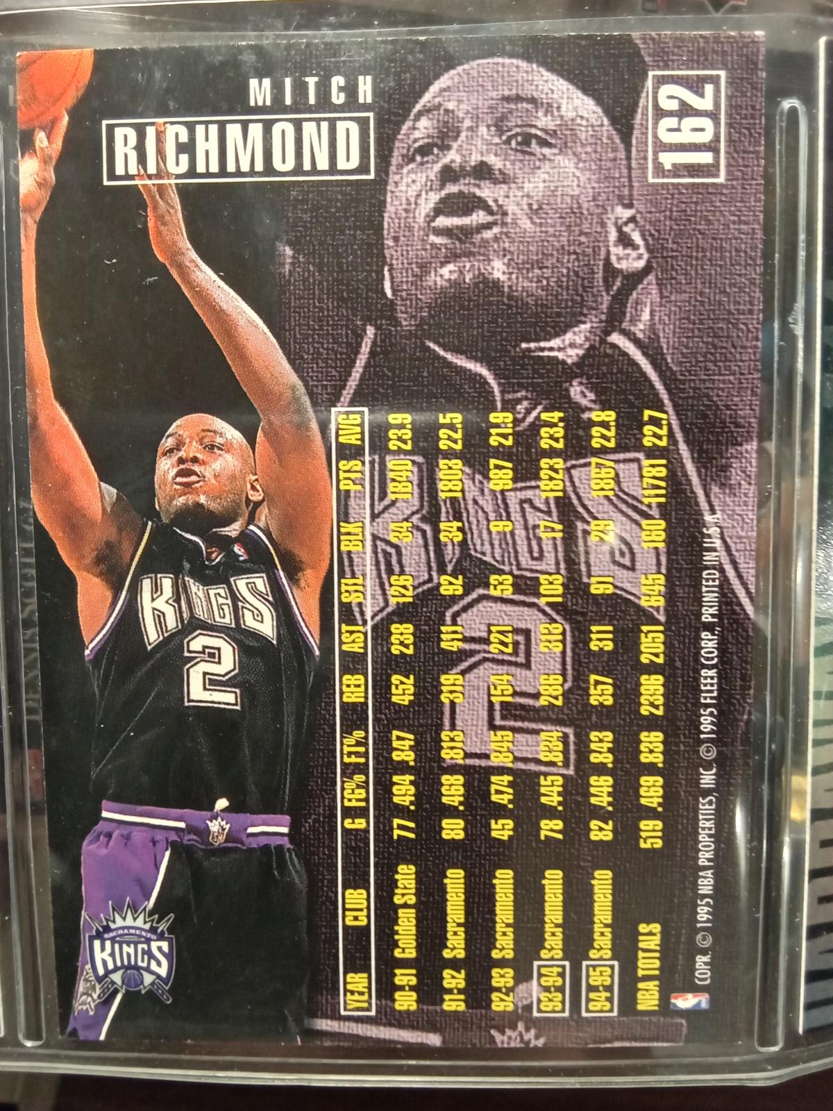 Mitch Richmond #162 Prices | 1995 Fleer | Basketball Cards