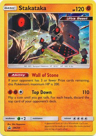 Stakataka #SM209 Prices | Pokemon Promo | Pokemon Cards