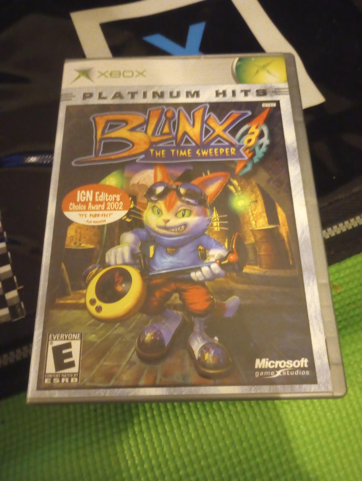 Blinx Time Sweeper [Platinum Hits] | Item and Box only | Xbox