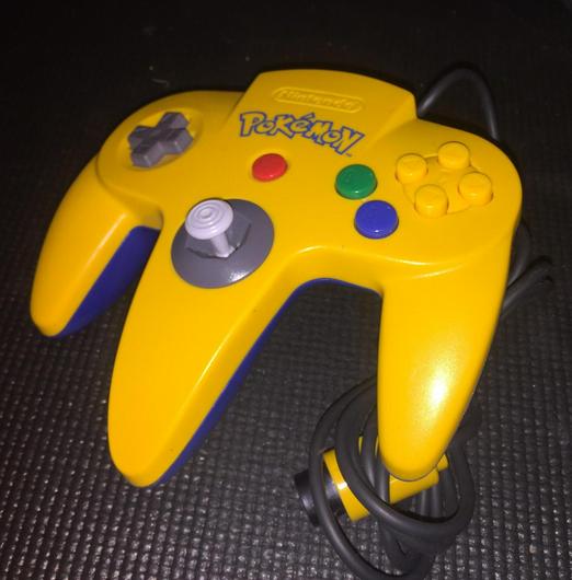 Yellow & Blue Pokemon Controller | Item only | Nintendo 64
