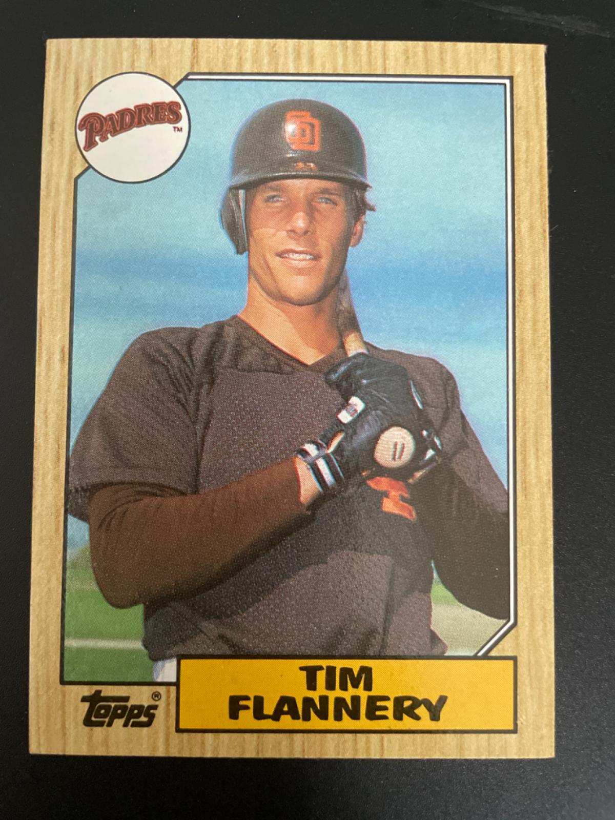 Tim Flannery | Ungraded | 1987 Topps