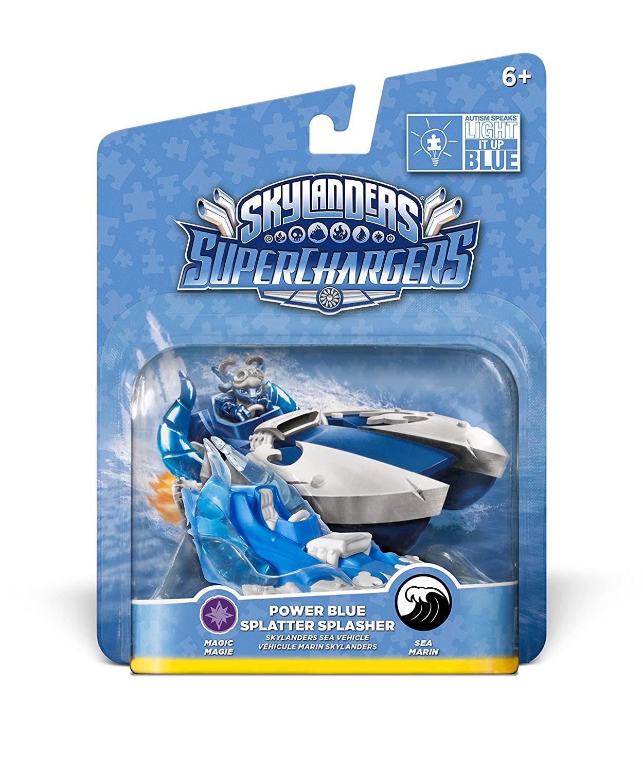 Splatter Splasher - SuperChargers, Power Blue Prices Skylanders ...