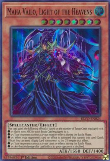 Maha Vailo, Light of the Heavens BLVO-EN024 Prices | YuGiOh Blazing ...