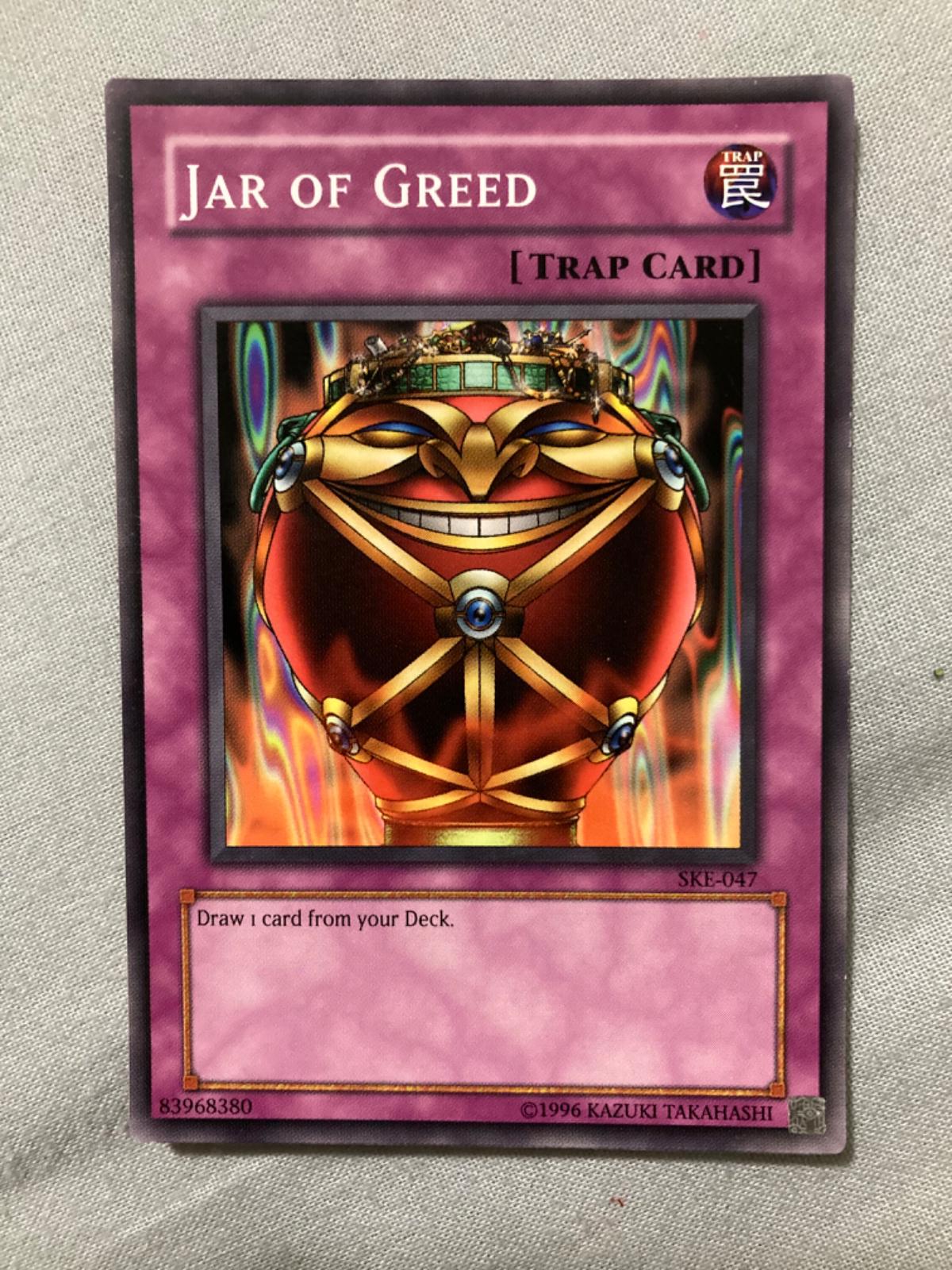 Jar of Greed | Ungraded | YuGiOh Starter Deck: Kaiba Evolution