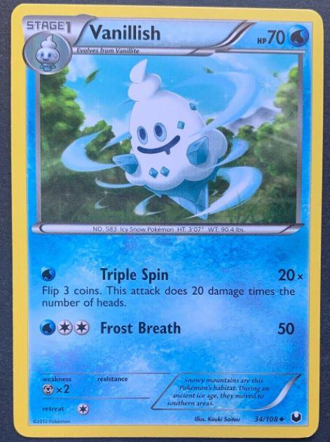 Vanillish #34 Prices | Pokemon Dark Explorers | Pokemon Cards