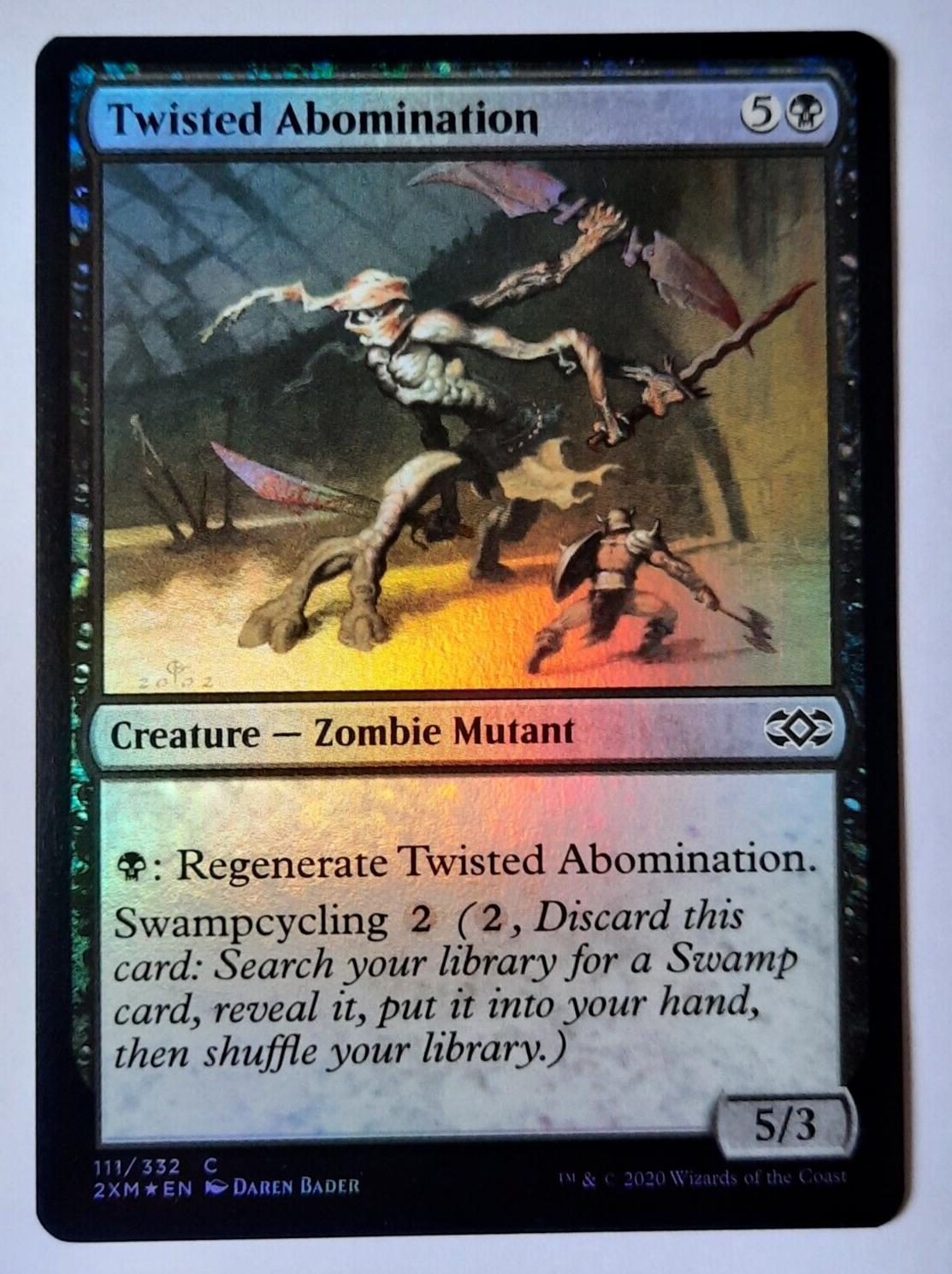 Twisted Abomination [Foil] Prices | Magic Double Masters | Magic Cards