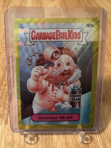 SHORNED SEAN [Yellow Wave] #161a Prices | 2021 Garbage Pail Kids Chrome ...