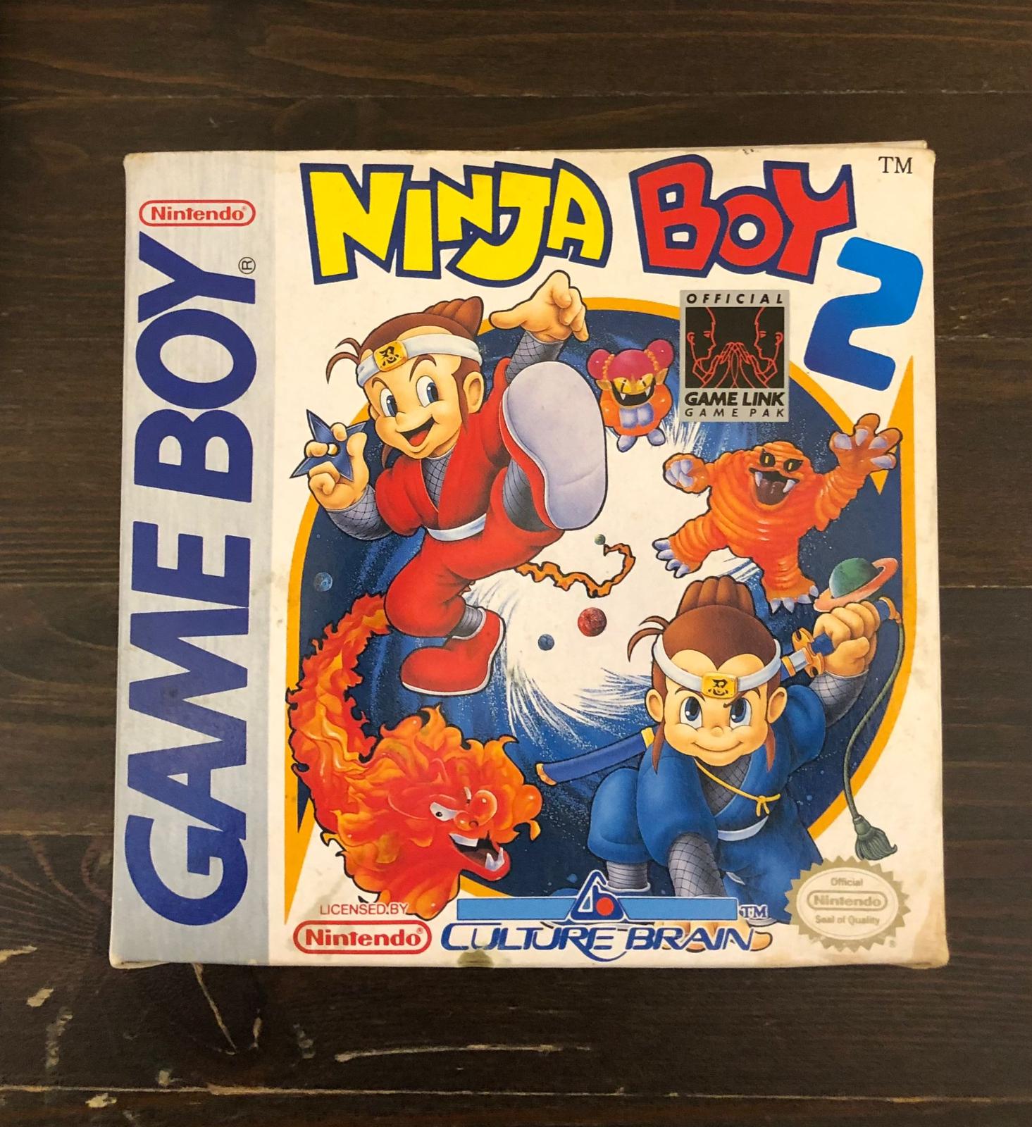 Ninja Boy 2 | Item, Box, and Manual | GameBoy