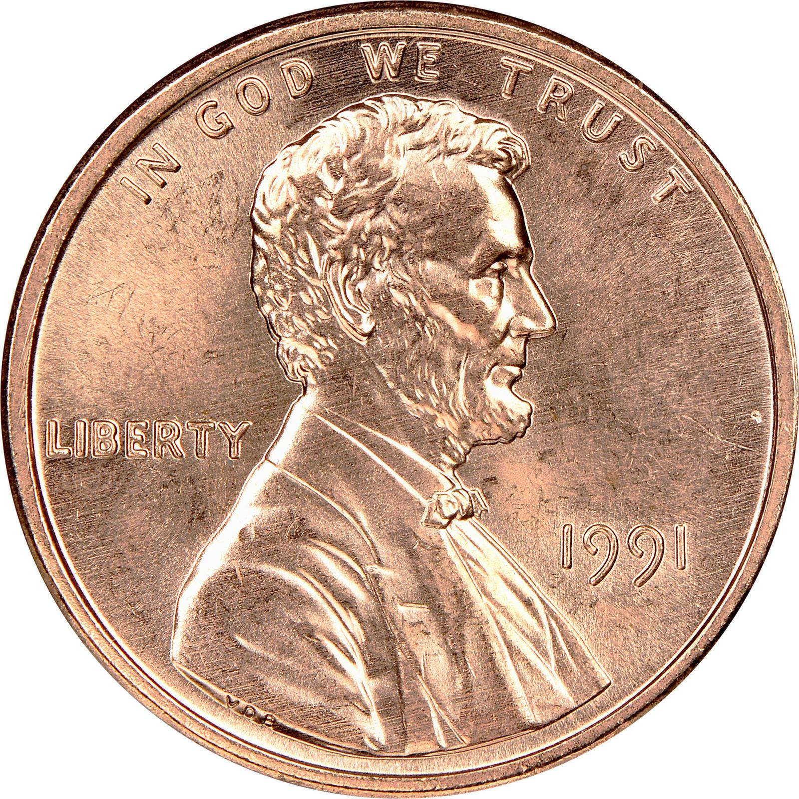 1991 Lincoln Memorial Penny Prices | Ungraded, NGC, PCGS Values