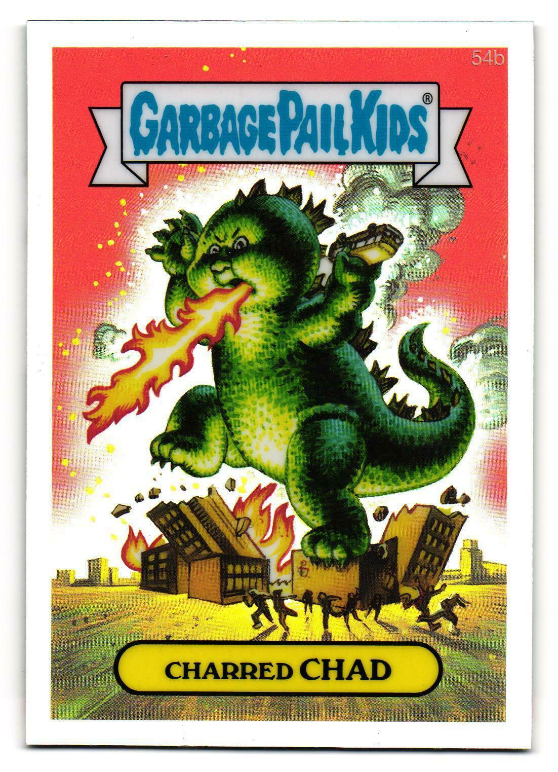 Charred CHAD [Refractor] #54b Prices | 2014 Garbage Pail Kids Chrome ...