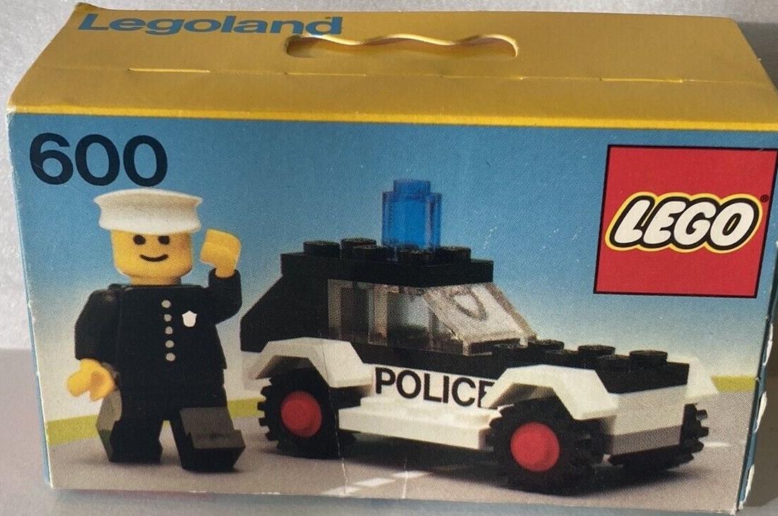 Police Car #600 LEGO Set Prices | New, Boxed, Loose Values