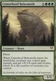 Craterhoof Behemoth [Foil] Prices | Magic Avacyn Restored | Magic Cards