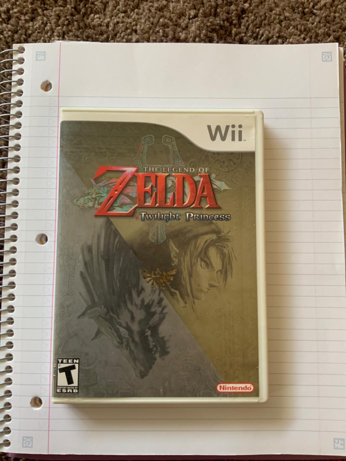Zelda Twilight Princess | Item, Box, and Manual | Wii