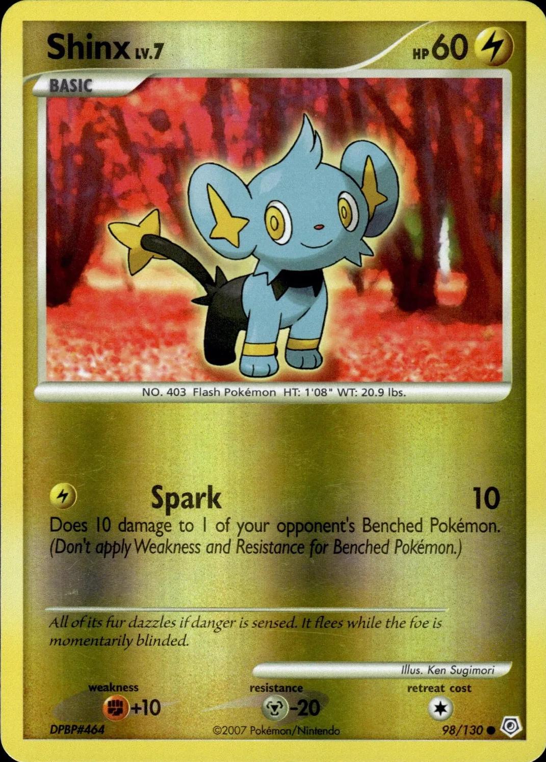 Shinx [Reverse Holo] #98 Prices | Pokemon Diamond & Pearl | Pokemon Cards