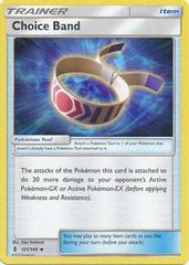Choice Band #121 Prices | Pokemon Guardians Rising | Pokemon Cards
