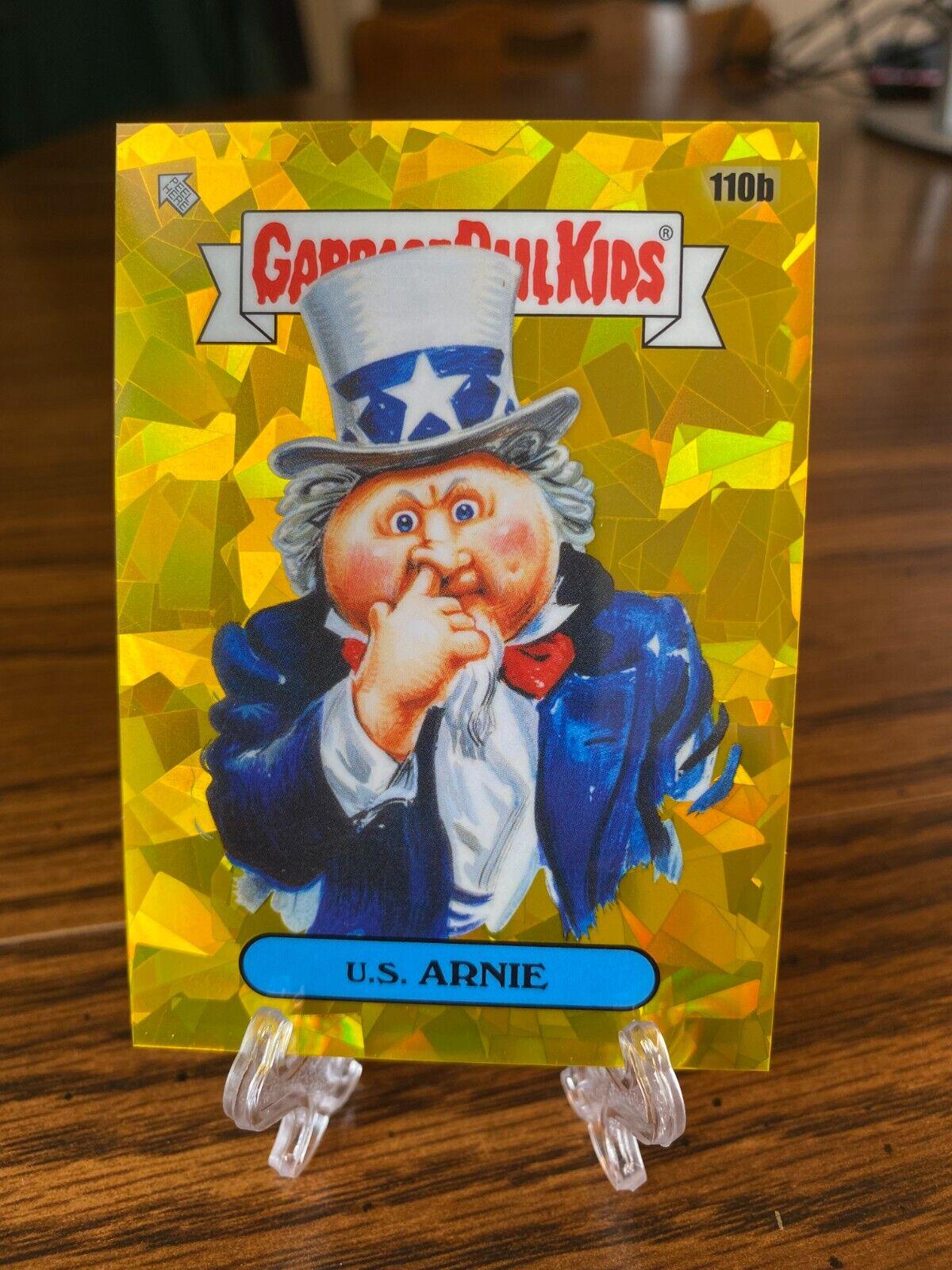 U.S. ARNIE [Gold] #110b Prices | Garbage Pail Kids 2021 Sapphire | GPK ...