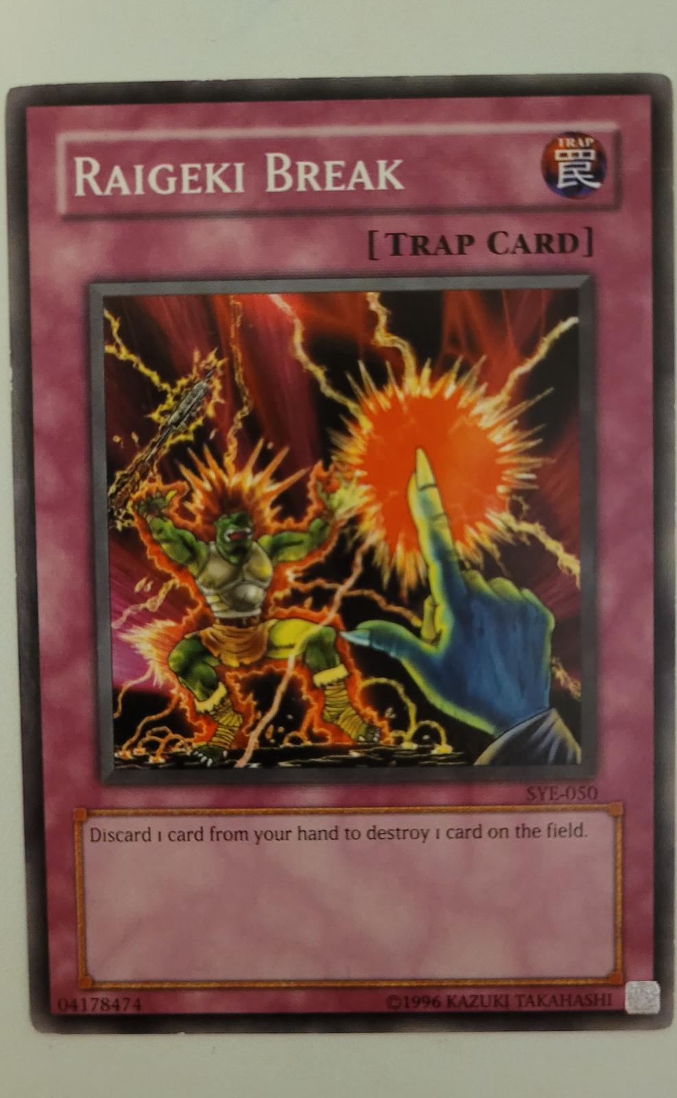 Raigeki Break | Ungraded | YuGiOh Starter Deck: Yugi Evolution