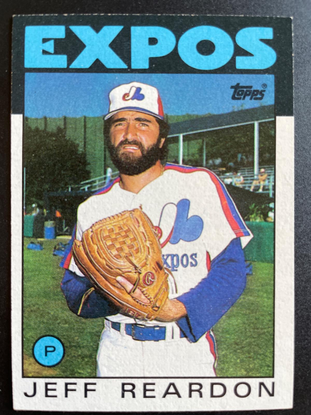 Jeff Reardon | Ungraded | 1986 Topps