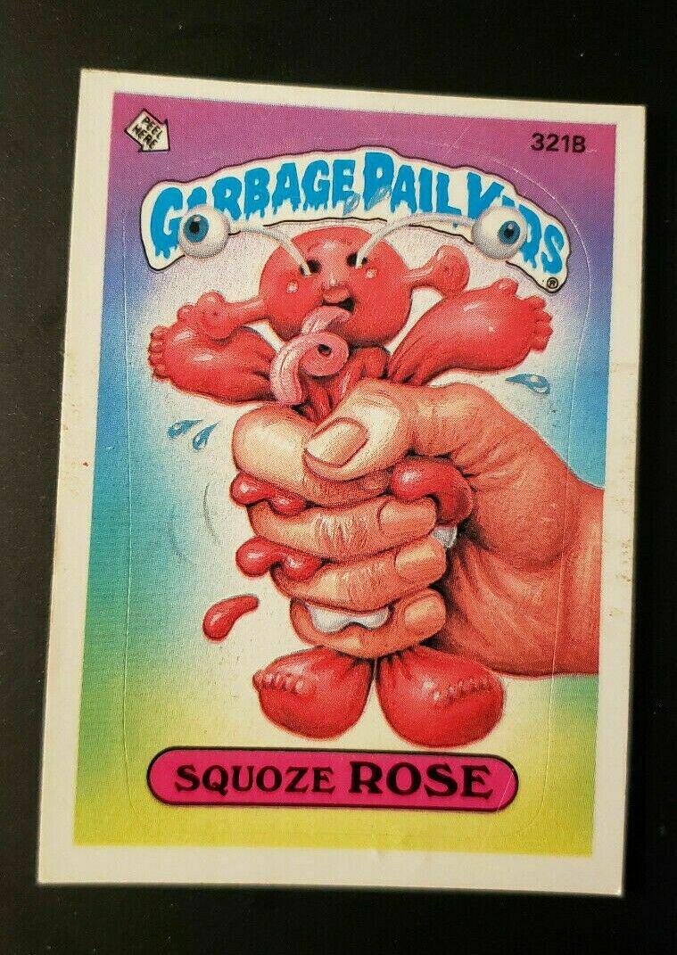 Squoze ROSE #321B Prices | 1987 Garbage Pail Kids | GPK Cards