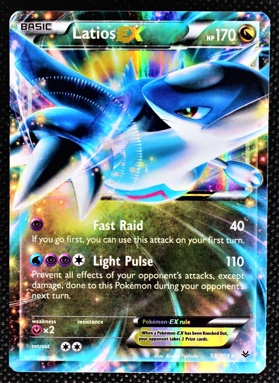 Latios EX #58 Prices | Pokemon Roaring Skies | Pokemon Cards