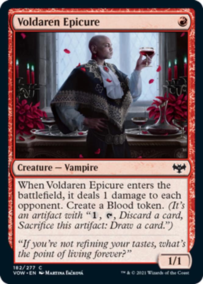 Voldaren Epicure #182 Prices | Magic Innistrad: Crimson Vow | Magic Cards