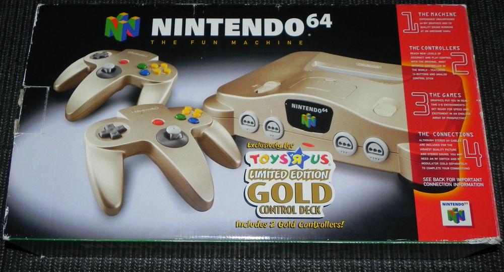 Gold Nintendo 64 System Prices Nintendo 64 | Compare Loose, CIB & New ...
