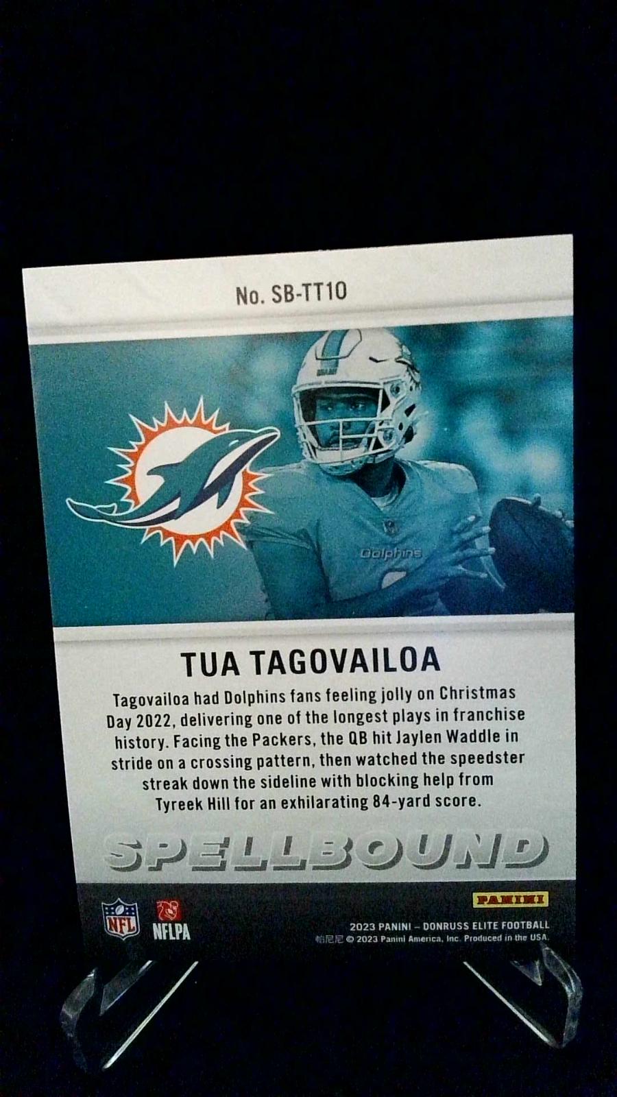 Tua Tagovailoa [Green] #SB-TT10 Prices | 2023 Panini Donruss Elite ...
