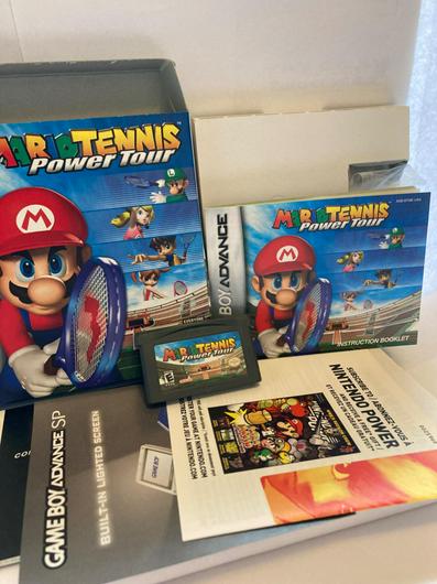 Mario Tennis Power Tour | Item, Box, and Manual | GameBoy Advance