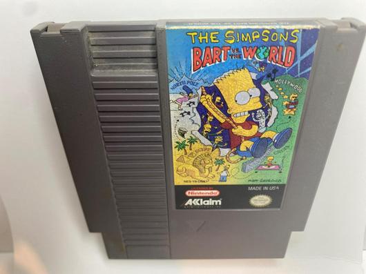 The Simpsons Bart vs the World | Item only | NES