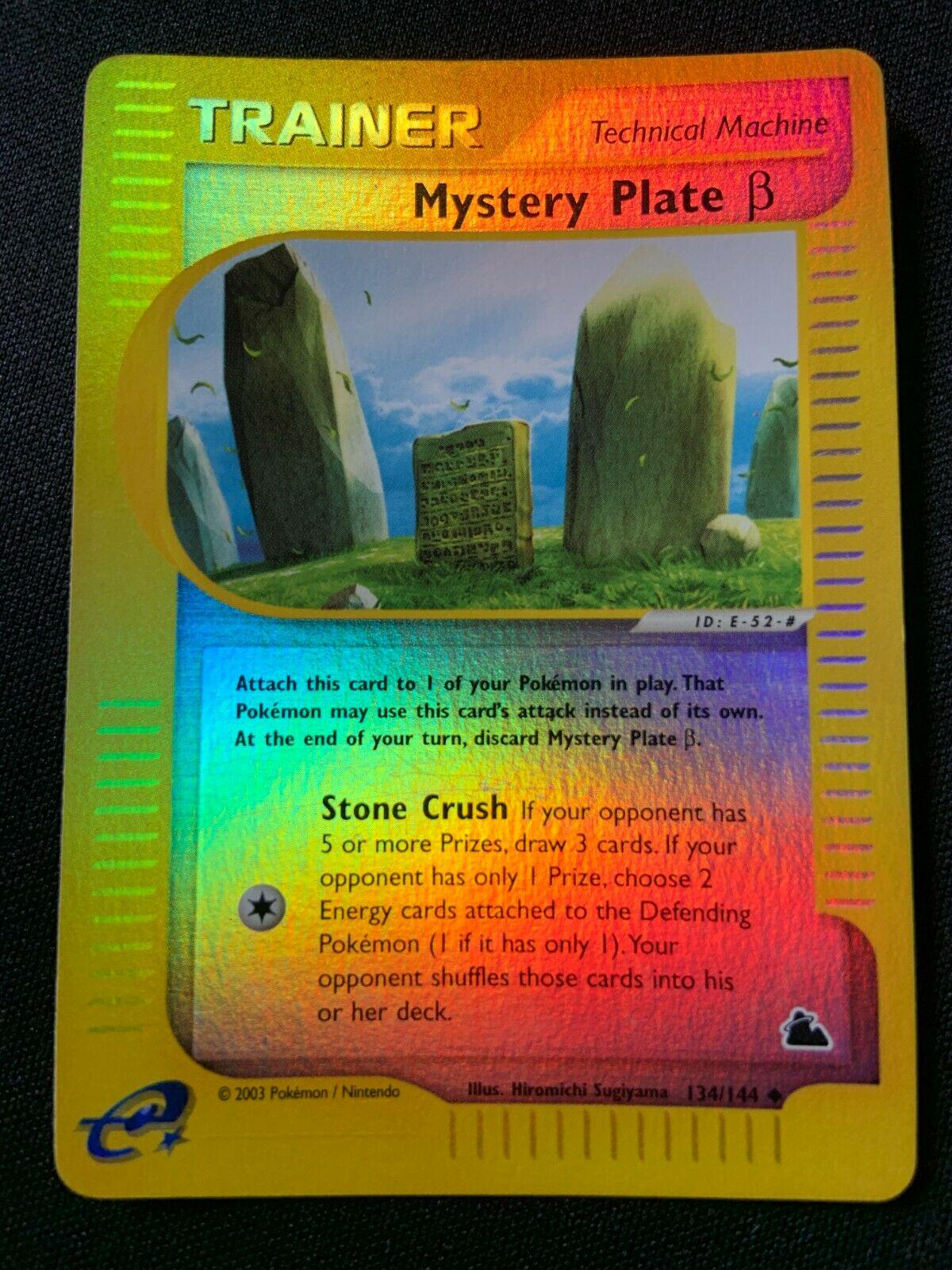 Mystery Plate [Reverse Holo] #134 Prices | Pokemon Skyridge | Pokemon Cards