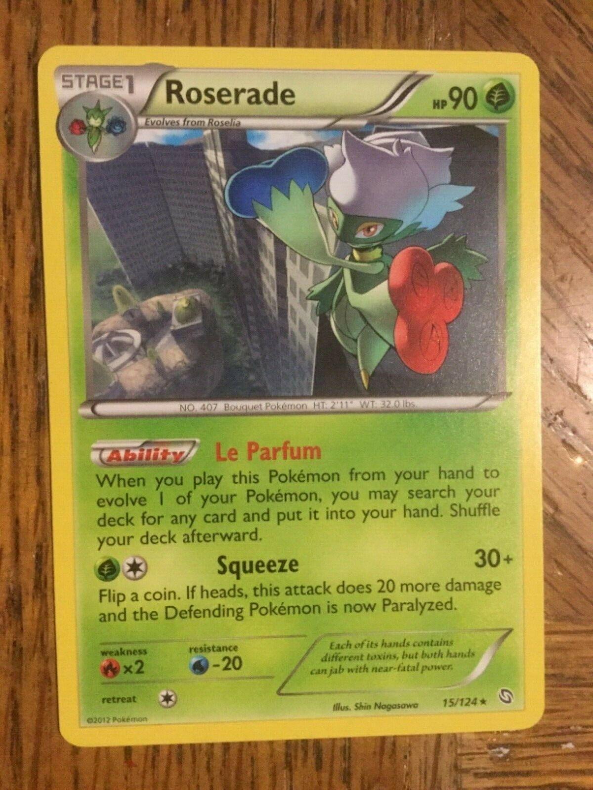 Roserade #15 Prices | Pokemon Dragons Exalted | Pokemon Cards